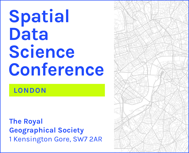 Spatial Data Science Conference | New York & London